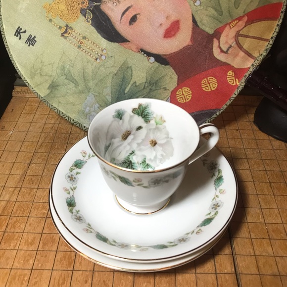 Noritake | Dining | Noritake Nippon Toki Kaisha Cup 2 Saucers Evc ...